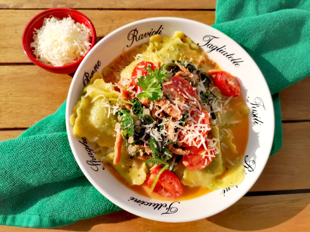 Ravioli Spinaci - Healthy Habitz